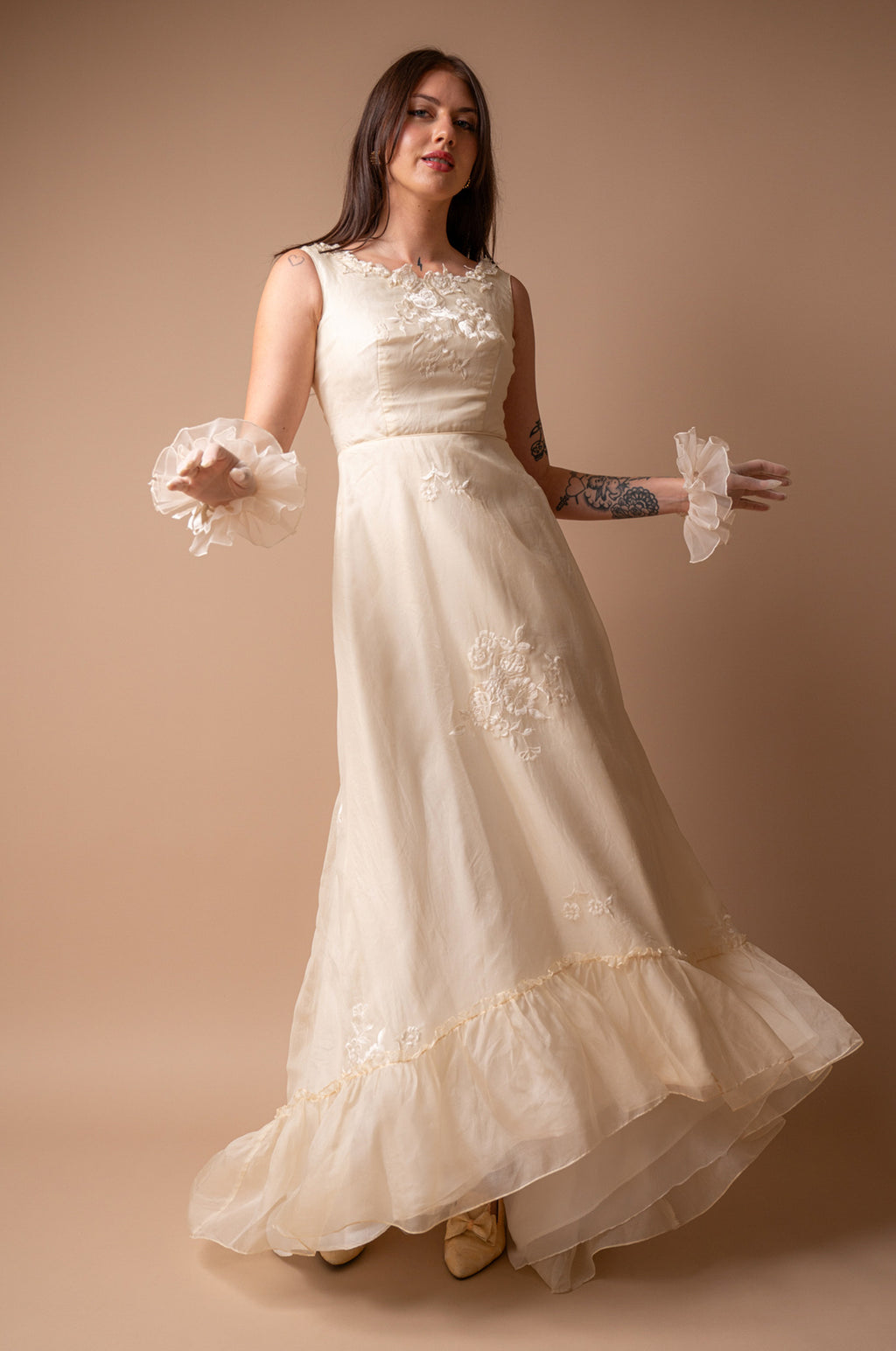 Elizabeth Silk Gown - S – Transplant Vintage